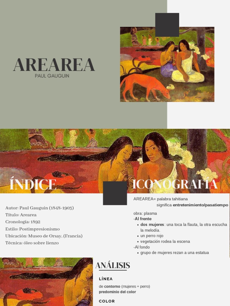 AREAREA | PDF | Paul Gauguin | Pinturas