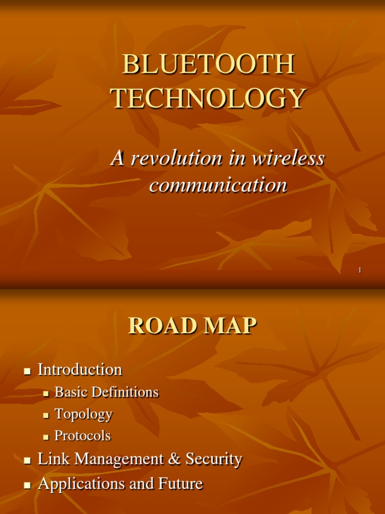 Bluetooth Technology: A Revolution in Wireless Communication | PDF