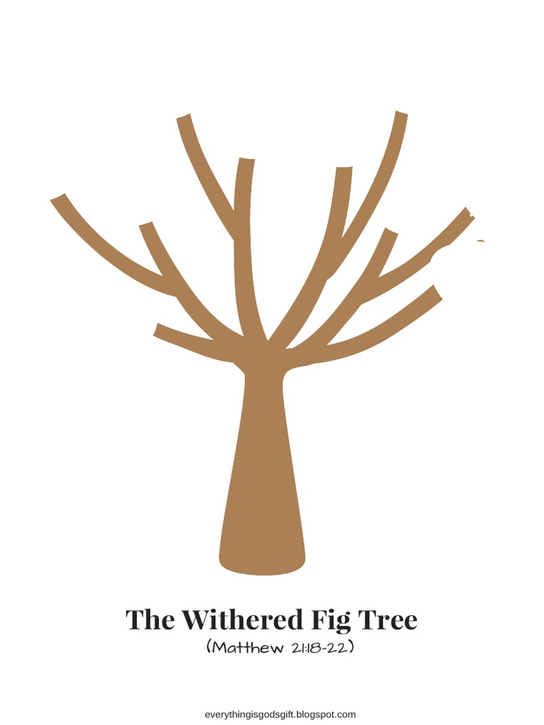 The Withered Fig Tree: (Matthew 21:18-22) | PDF