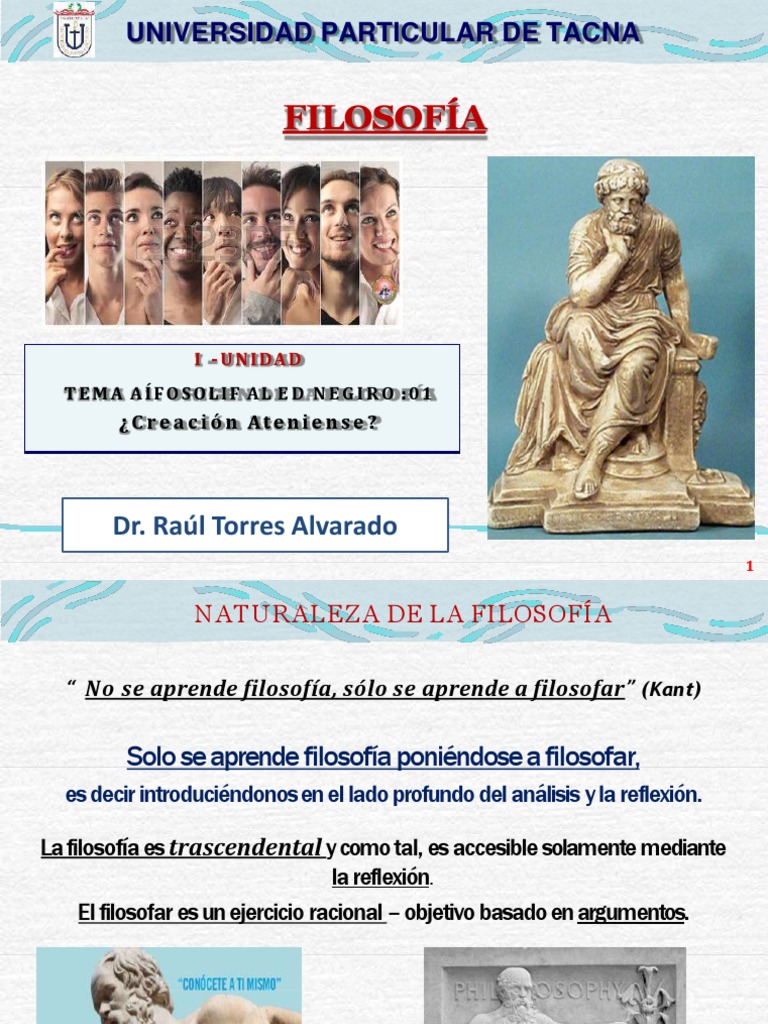 Tema 02 ORIGEN DE LA FILOSOFÍA | PDF | Conocimiento | Razón