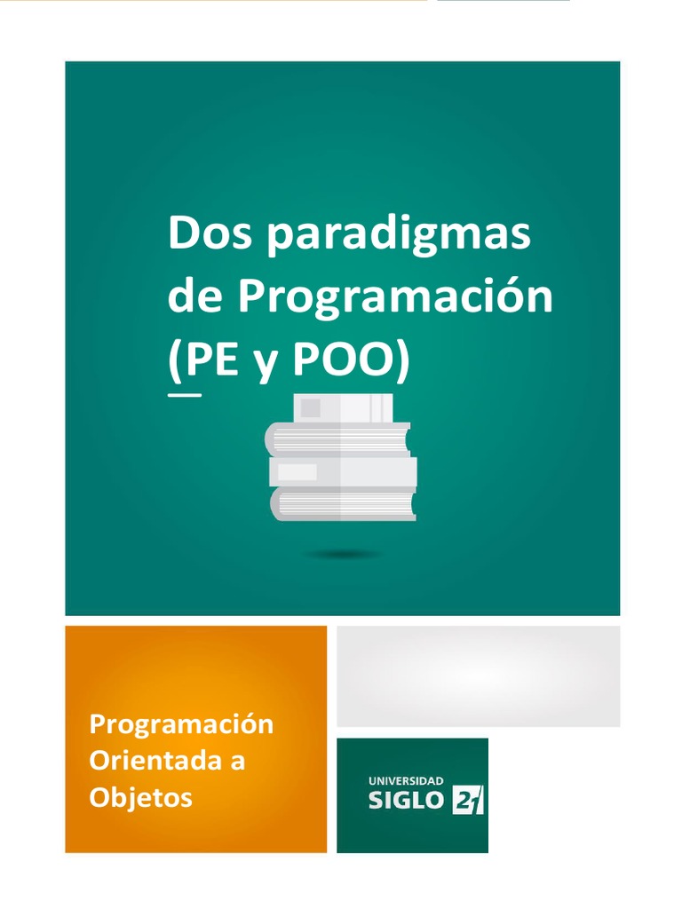 Dos Paradigmas de Programación (PE y POO) | PDF | Objeto (informática ...