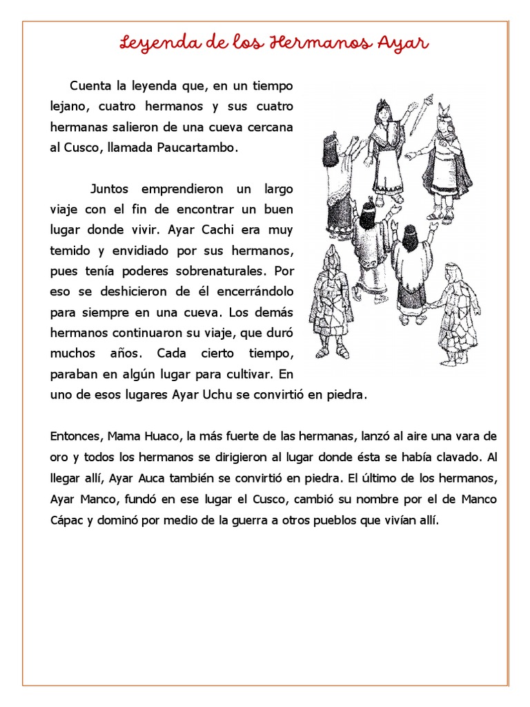 Ficha Leyenda de Hnos Ayar | PDF