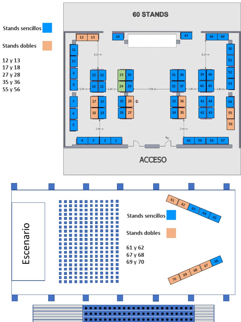 Distribucion de Stands | PDF