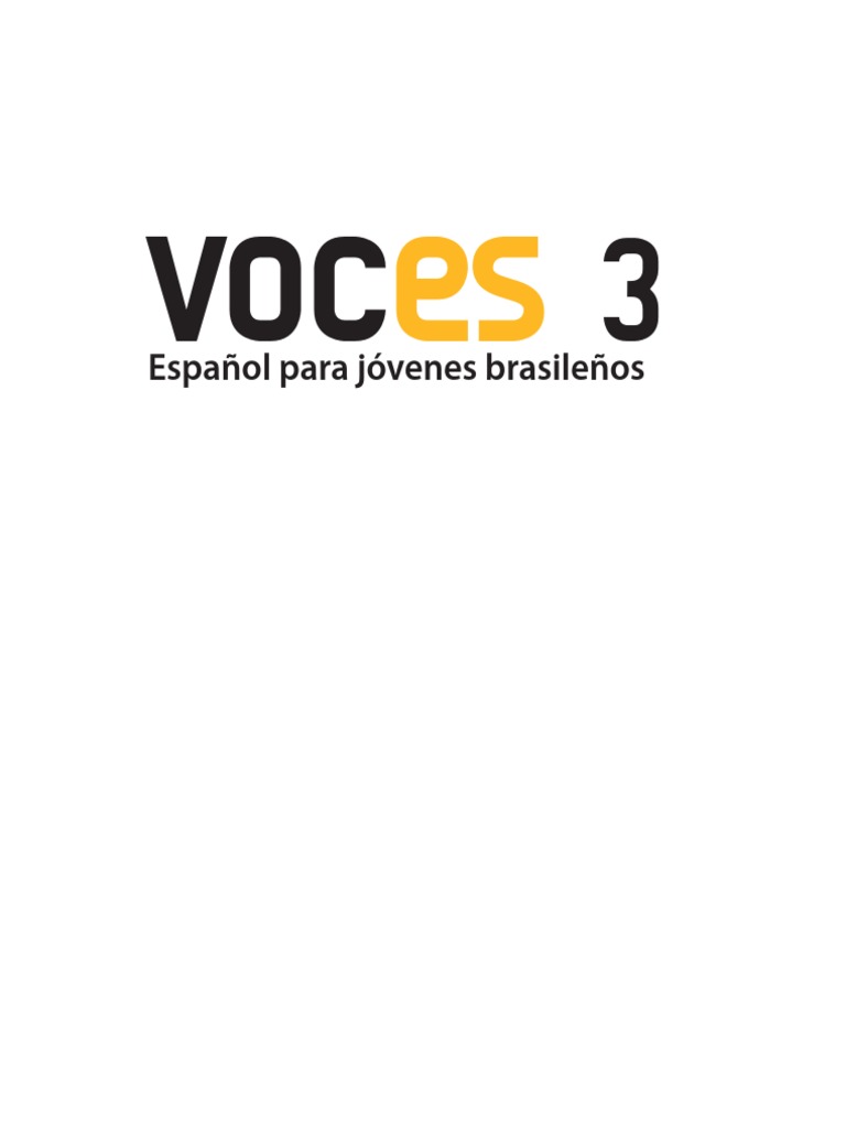 Voces 3 - Libro Del Profesor - 1905 | PDF | Maestros | Comprensión lectora