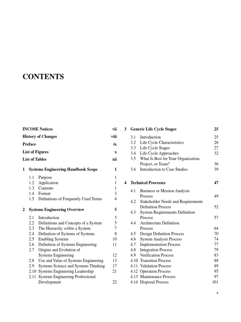 System Engineering INCOSE Content | PDF | Systems Engineering | Engineering