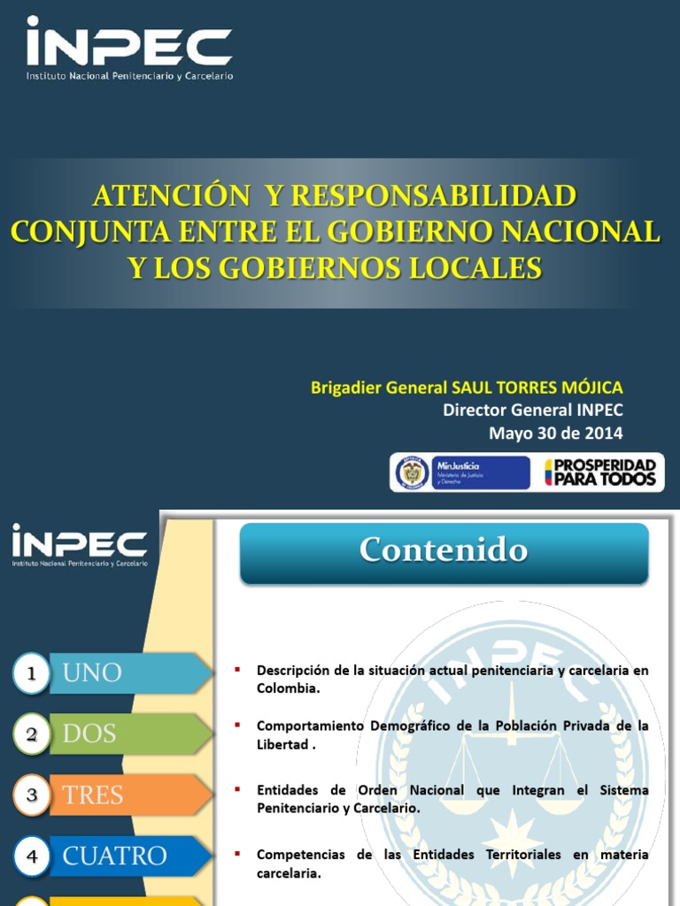 Atención Y Responsabilidad Conjunta Entre El Gobierno Nacional Y Los ...