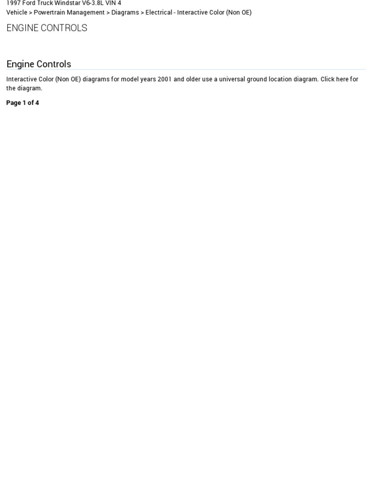 Winstar 98 Motor 3.8LTS | PDF | Private Transport | Engines