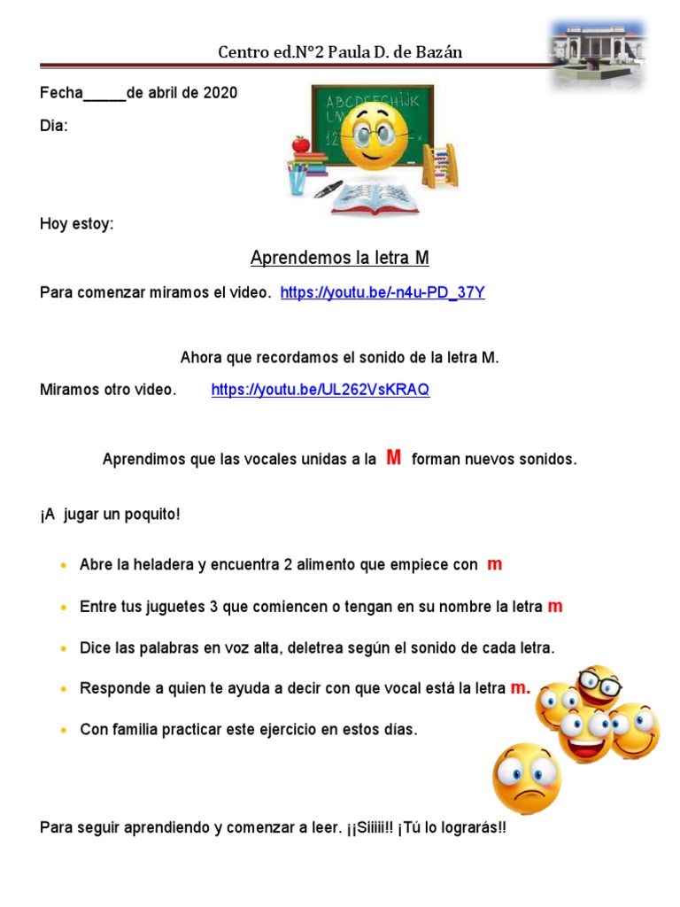 Letra M | PDF