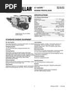 Cat C18 ACERT Spec Sheets - Commercial C18 ACERT marine propulsion ...