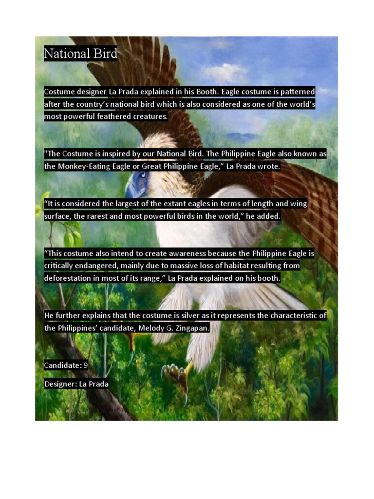 National Bird | PDF