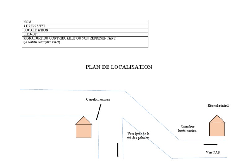 Plan de Localisation | PDF