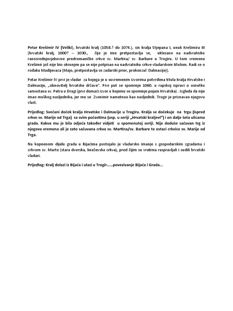 Hrvatski Kraljevi | PDF