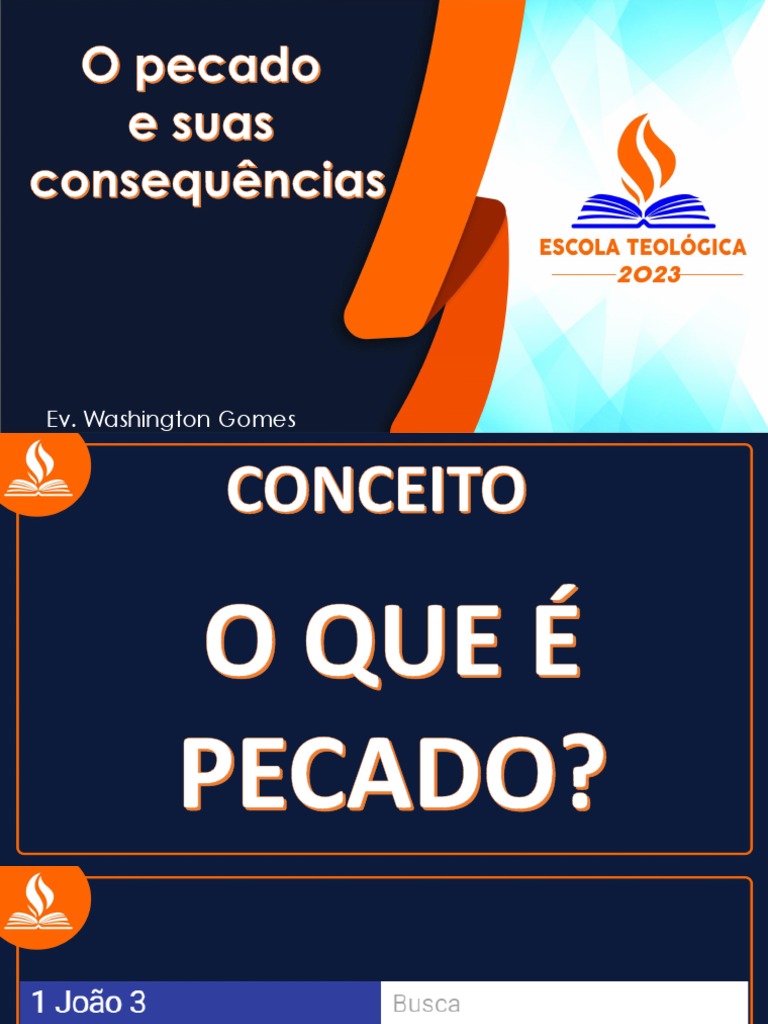 Capítulo 09 O Pecado E Suas Consequências Pdf