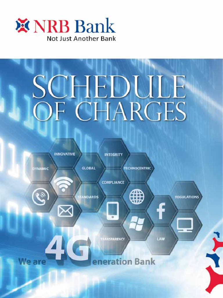 Schedule of Charges 01 12 2020 | PDF | Credit Card | Cheque
