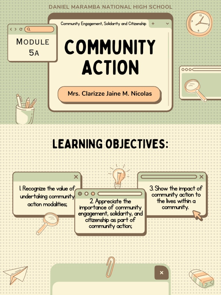 Module 5a | PDF | Community | Citizenship
