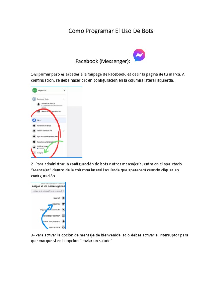 Como Programar El Uso de Bots | Descargar gratis PDF | Software ...