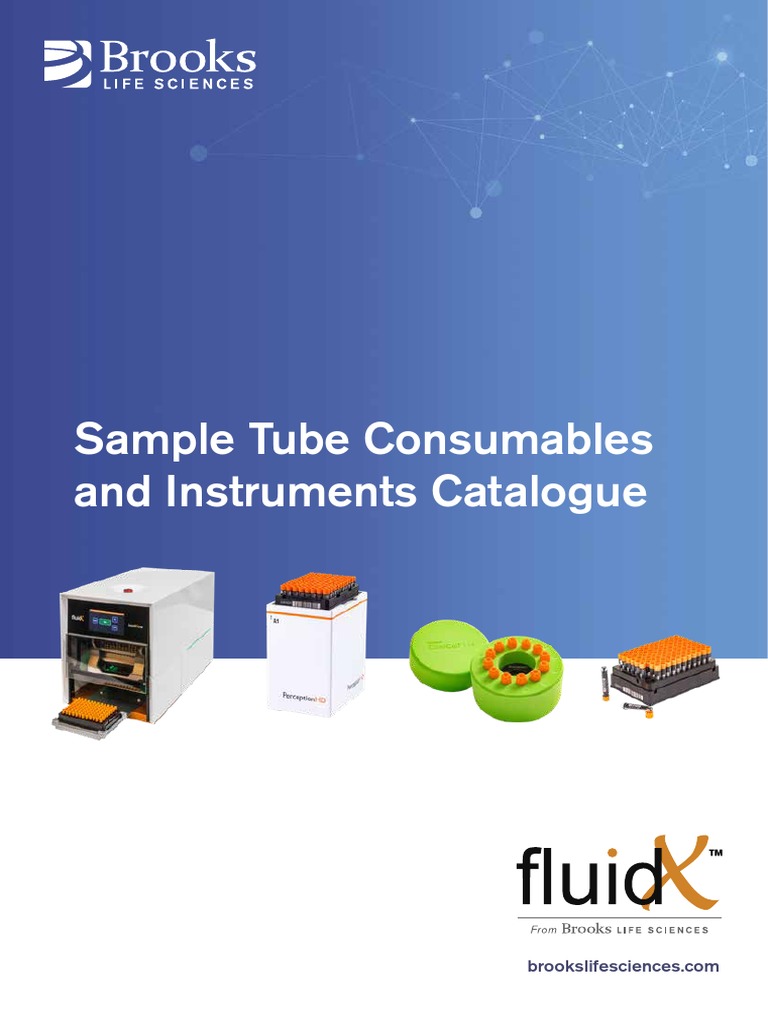 Sample Tube Consumables and Instruments Catalogue | PDF | Barcode ...