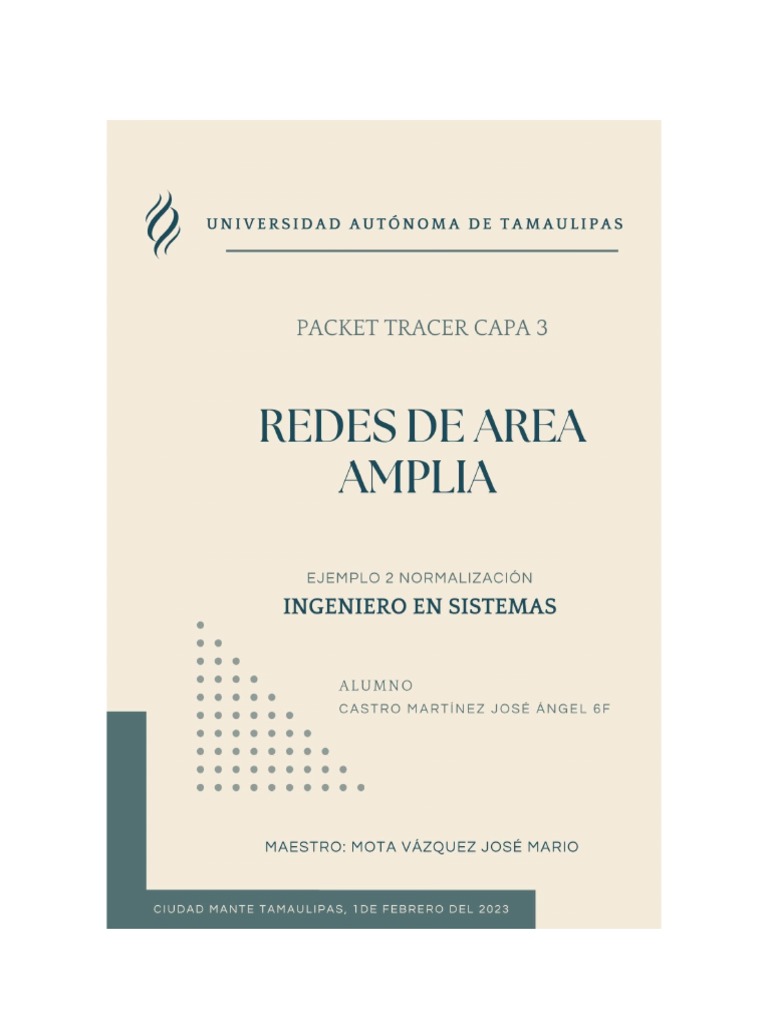 Packet Tracer Capa 3 | PDF