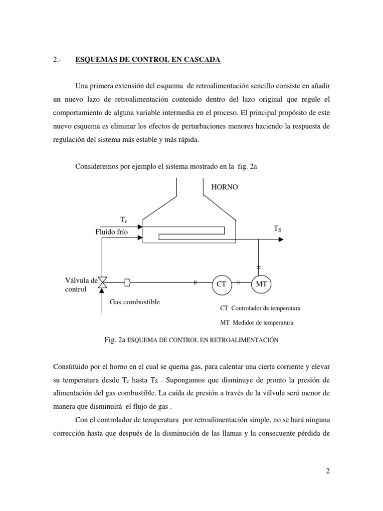 Control en Cascada para Estabilidad y Rapidez | PDF | Sistema de ...