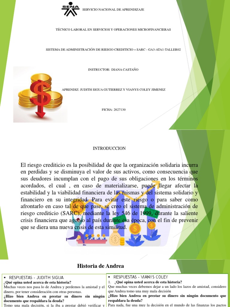 GA3-ATA1-Taller 02 | PDF | Riesgo crediticio | Bancos