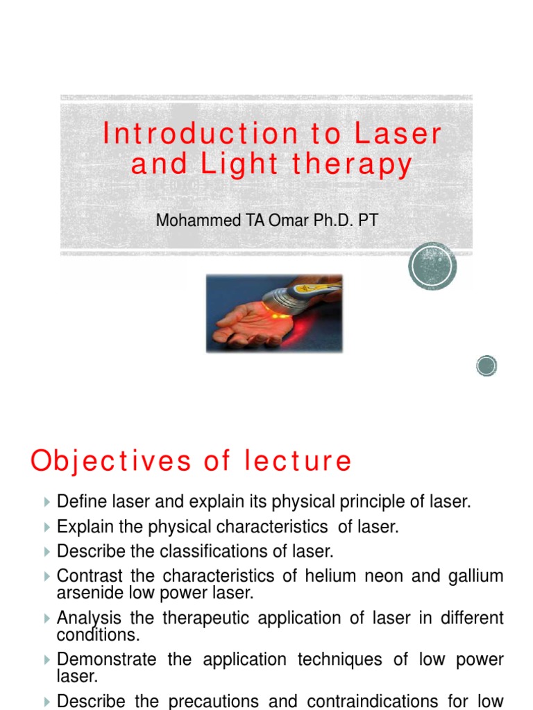 Introduction to Laser and Light Therapy Fundamentals | PDF | Laser | Cell (Biology)