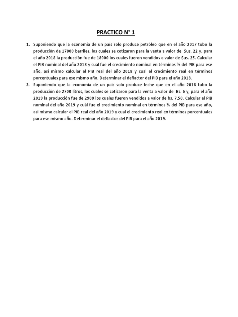 Practico N°1 de Macro | PDF