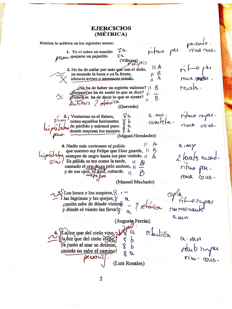 Soluciones Métrica | PDF