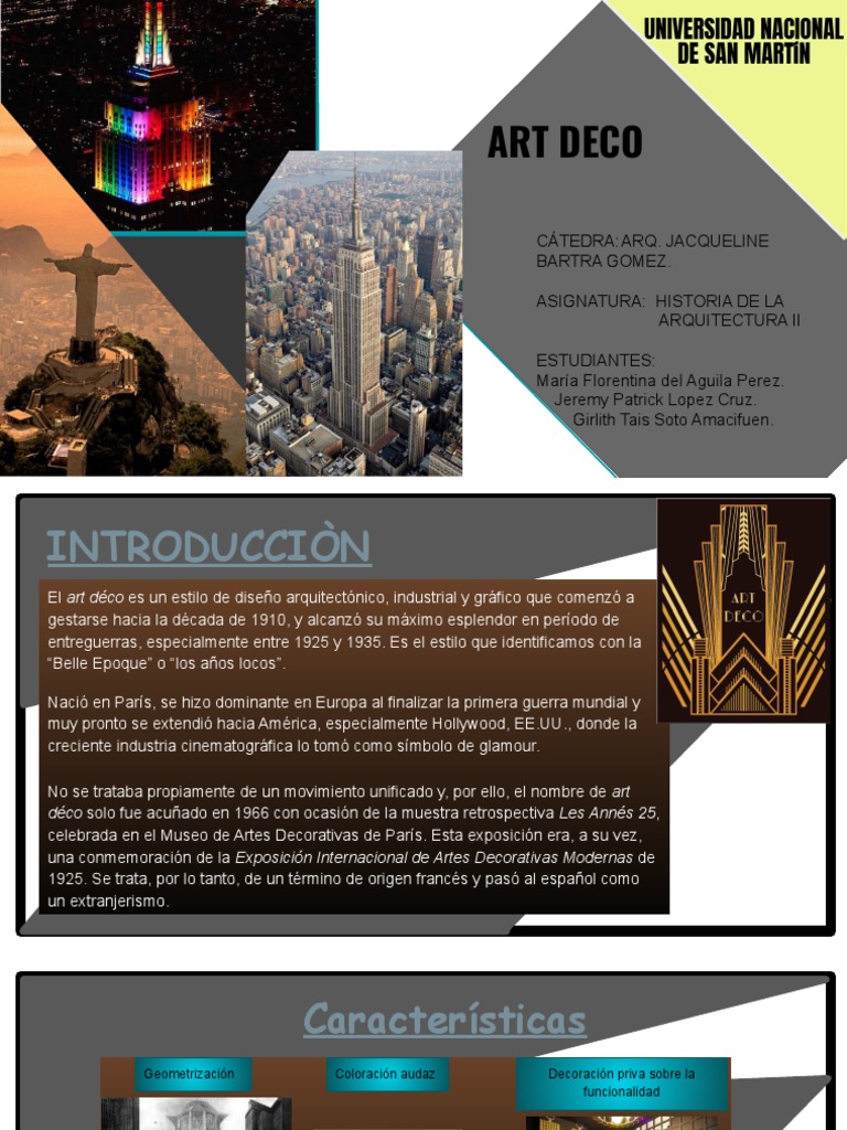 Art Deco | Descargar gratis PDF | Arte deco