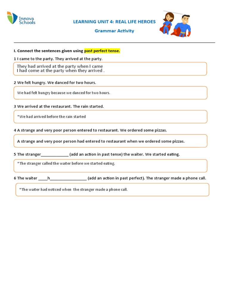 B1 Week 1 Activity 2 Grammar Activity Pdf
