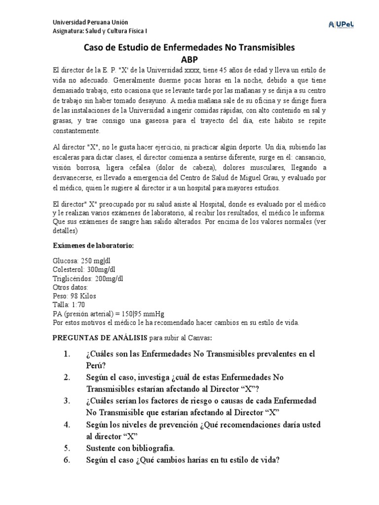 1.caso de Estudio-Abp Ent I - 2023 | PDF | Salud y bienestar