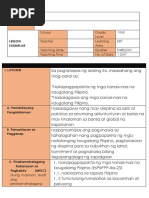 Detailed-Lesson Plan Esp | PDF