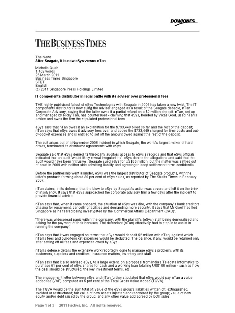 Esys Vs Ntan | PDF | Debt | Economies