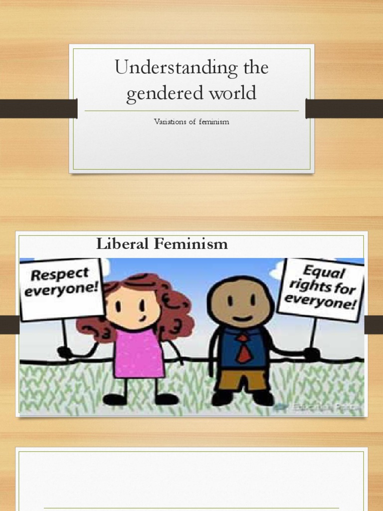 Understanding The Gendered World: Variations of Feminism | PDF ...