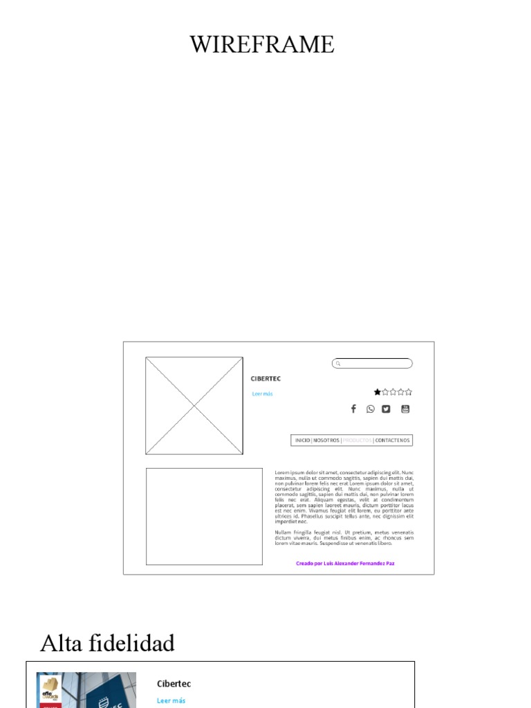 Wireframe | PDF