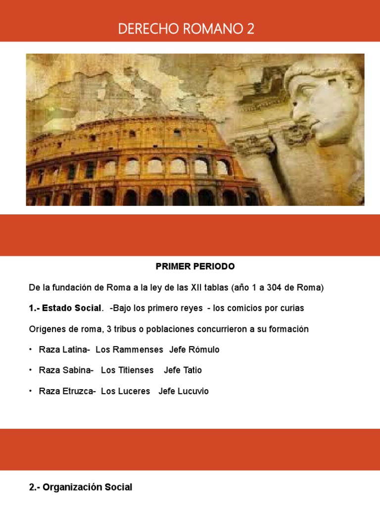 Derecho Romano 2 | PDF | Roma antigua | Gobierno romano antiguo