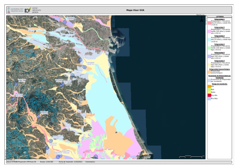 Mapa Visor GVA: Leyenda | PDF