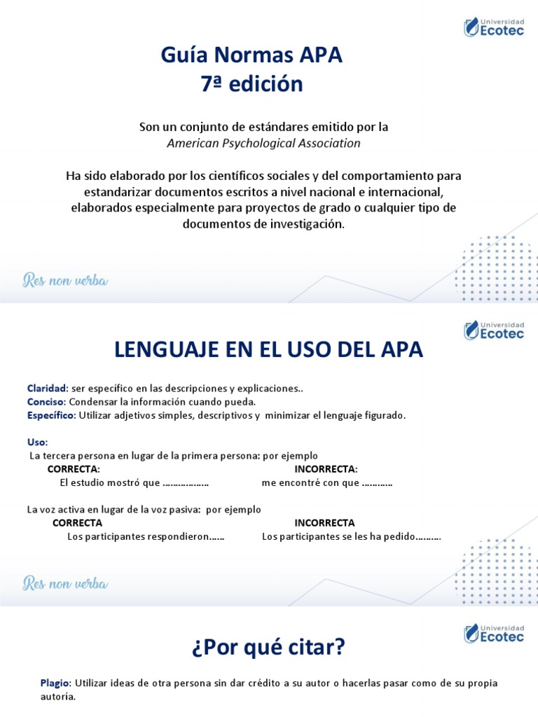 Guía Práctica Normas Apa 7ma Edición | PDF | Serif | Comillas