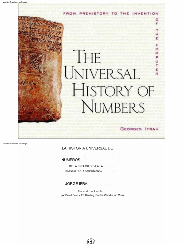 The Universal History of Numbers 1 | PDF