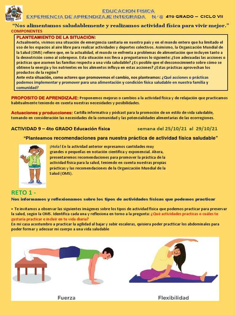 Promoviendo un estilo de vida saludable a través de la actividad física ...