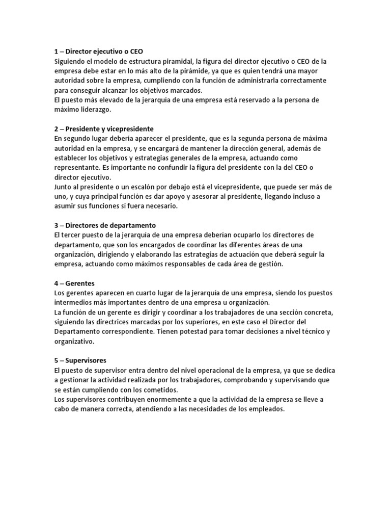 Posiciones de poder | PDF