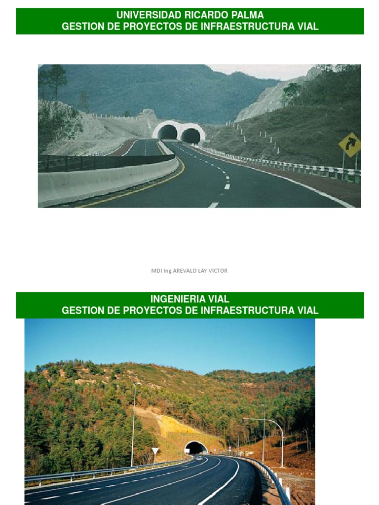 S-2 Gestion Vial Moderna | PDF | Infraestructura | La carretera