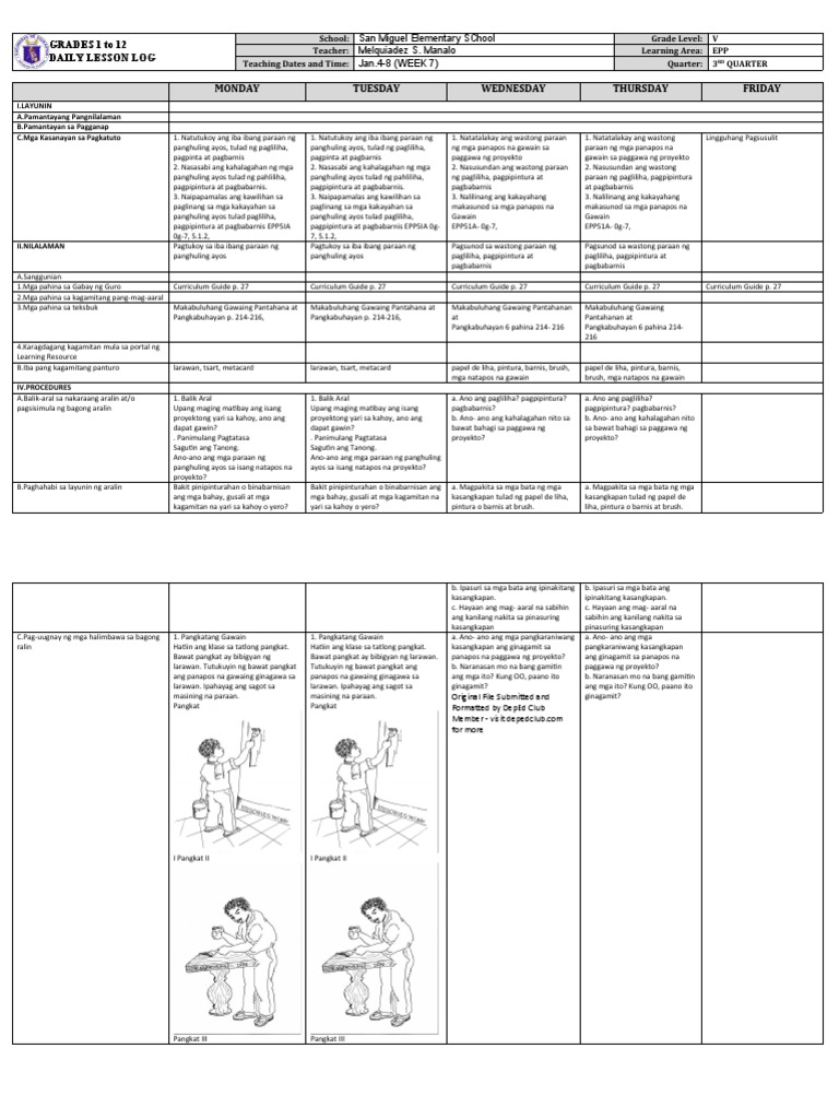 DLL EPP5 q2 w7 | PDF