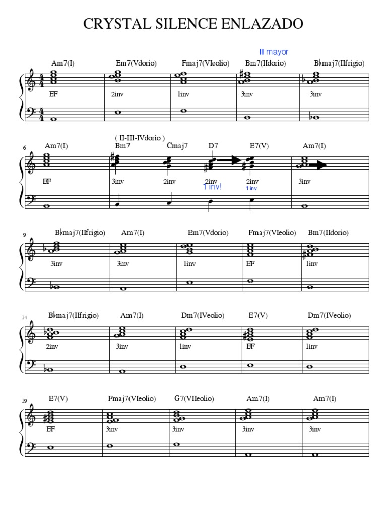 Crystal Silence Enlazado | PDF