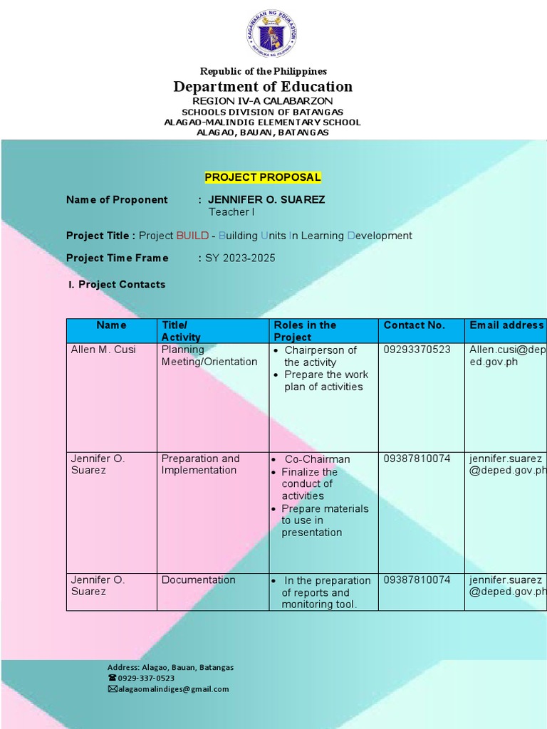 DepEd Project Improves School Buildings | PDF
