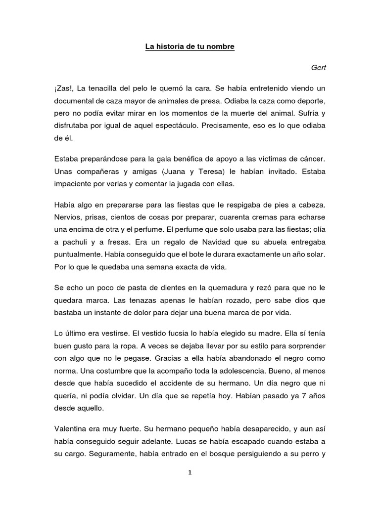 La Historia de Tu Nombre | PDF | Amor | Estrellas La Historia de Tu Nombre | PDF | Amor | Estrellas