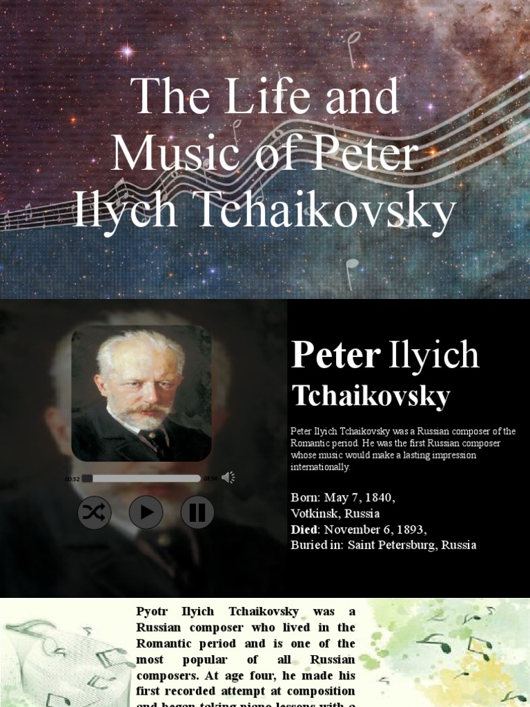 The Life and Music of Peter Ilych Tchaikovsky | PDF | The Nutcracker | Pyotr Ilyich Tchaikovsky