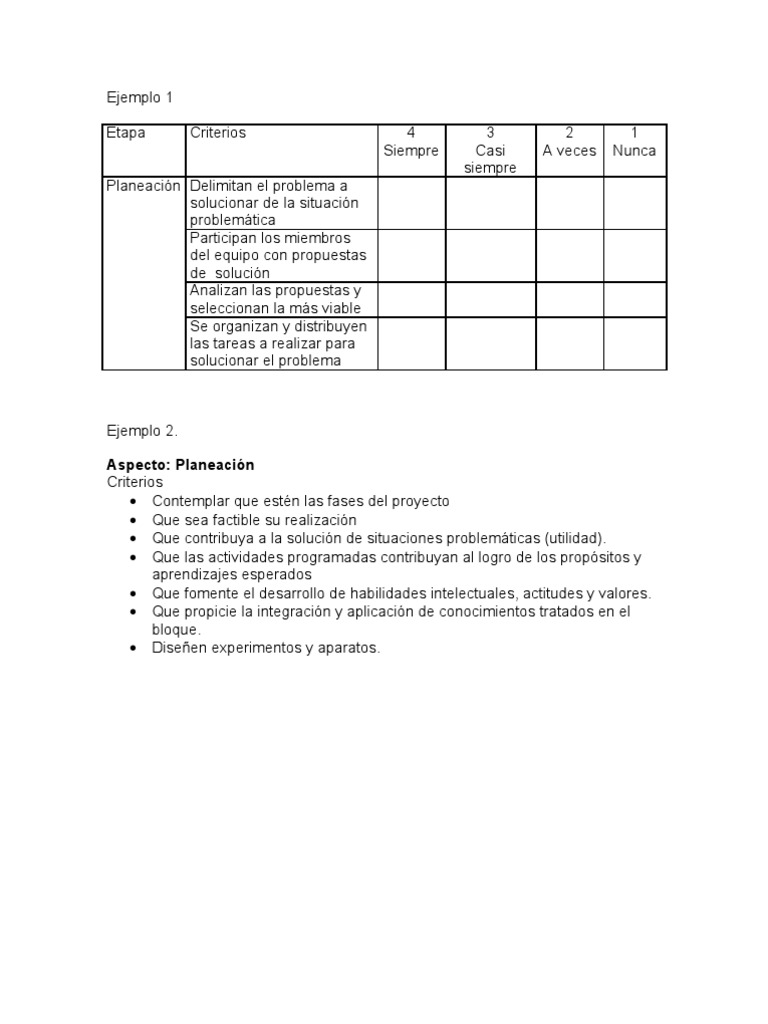 Ej. Matrices de Evaluación de Proyectos | PDF | Planificación | Diseño