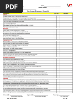 Daily Stacker Inspection Checklist | PDF | Technology & Engineering