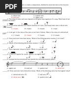 Worksheets in MAPEH Music | PDF | Elements Of Music | Notation