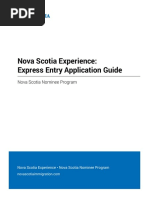 Skilled Worker Stream Application Guide: Nova Scotia Nominee Program ...